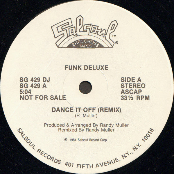 Funk Deluxe - Dance It Off – Music Forecast